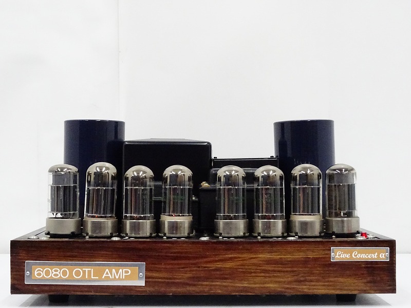 【やや傷や汚れあり】 6080 OTL AMP TANGO PC-80 タンゴトランス搭載 真空管 パワーアンプ 017714044J-2 の ...