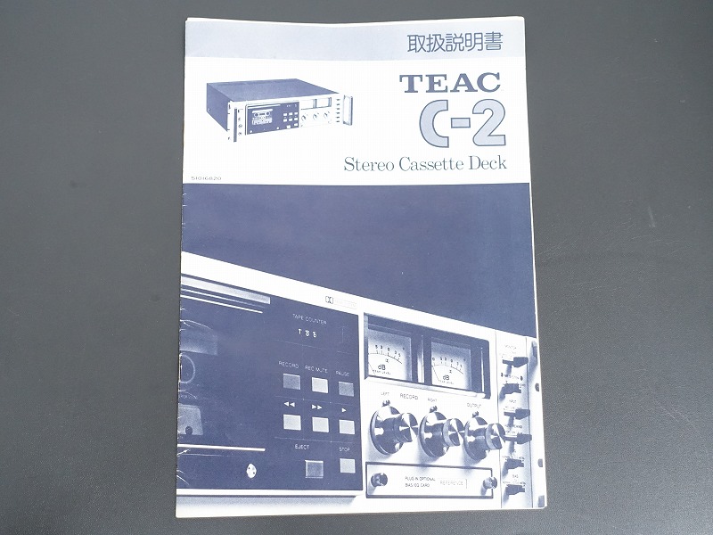 TEAC C-2 カセットデッキ ティアック 016287003J |品牌|价格|图片_代购帮