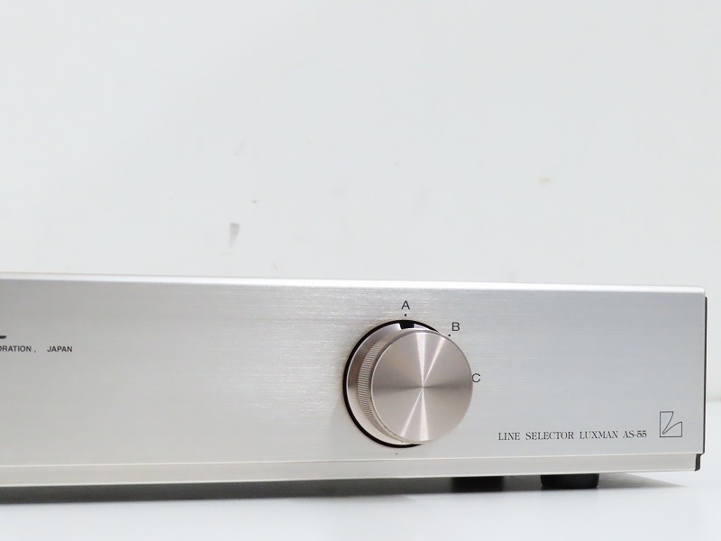 【やや傷や汚れあり】 LUXMAN AS-55 スピーカーセレクター AS55 ラックスマン 017755018 の落札情報詳細 - ヤフオク ...