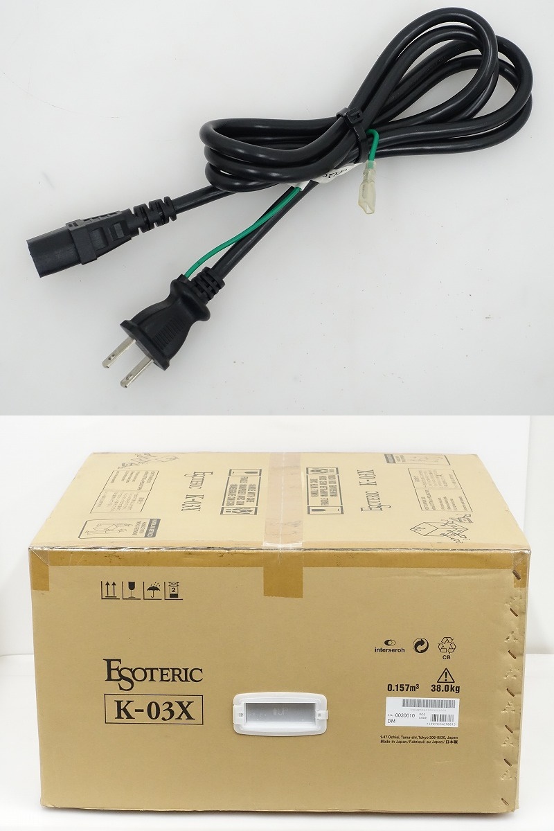 代購代標第一品牌－樂淘letao－ ESOTERIC K-03X SACDプレーヤー エソテリック 元箱付 017729002m