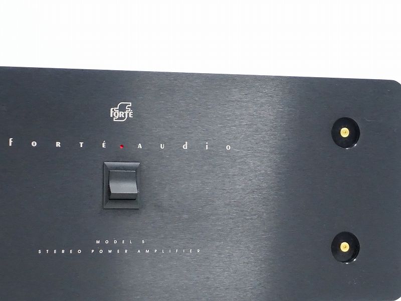 代購代標第一品牌－樂淘letao－ Forte Audio MODEL 5 パワーアンプ フォルテオーディオ 013593029