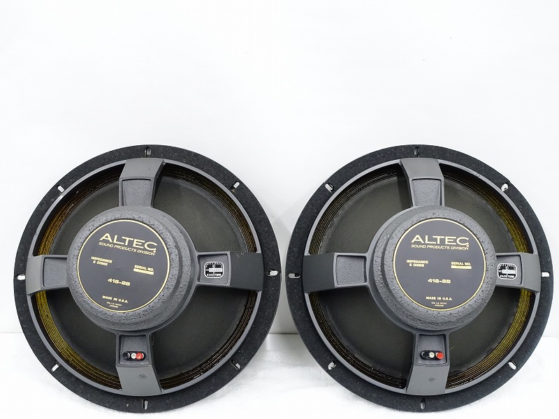 日本代購代標第一品牌【樂淘letao】－ ALTEC 416-8B 8Ω スピーカーユニットペア（828G/511B/802-8G/N201-8A 他 関連品出品中 017945003-2
