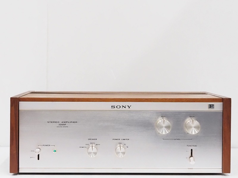 代購代標第一品牌－樂淘letao－ SONY TA-3200F パワーアンプ ウッドケース/元箱付 ソニー 019181004Jm