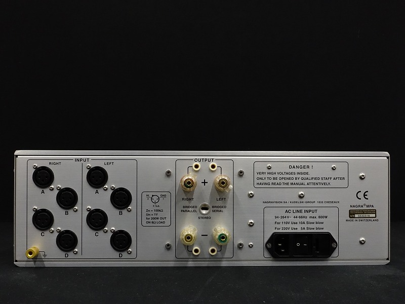 日本代購代標第一品牌【樂淘letao】－ NAGRA MPA パワーアンプ ナグラ 元箱付 019408002m