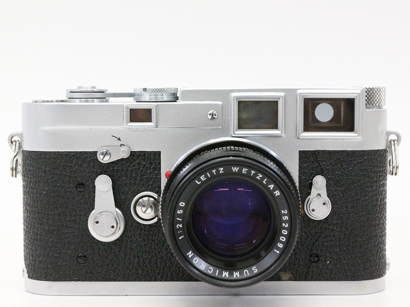 日本代購代標第一品牌【樂淘letao】－ 【1956年製】Leica M3 ダブルストローク ELC/SUMMICRON 50mm F2 レンジファインダー フィルムカメラ ビッグM ...