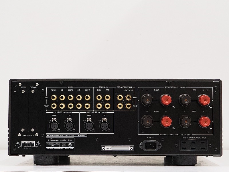 Yahoo!オークション - Accuphase E-560 プリメインアンプ アキュフェ...
