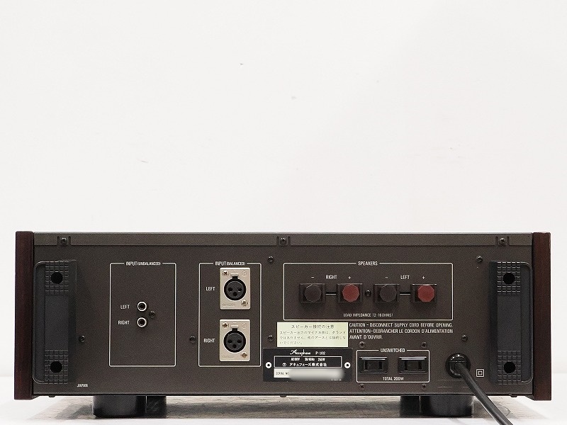 日本代購代標第一品牌【樂淘letao】－ Accuphase P-102 パワーアンプ アキュフェーズ 025196003