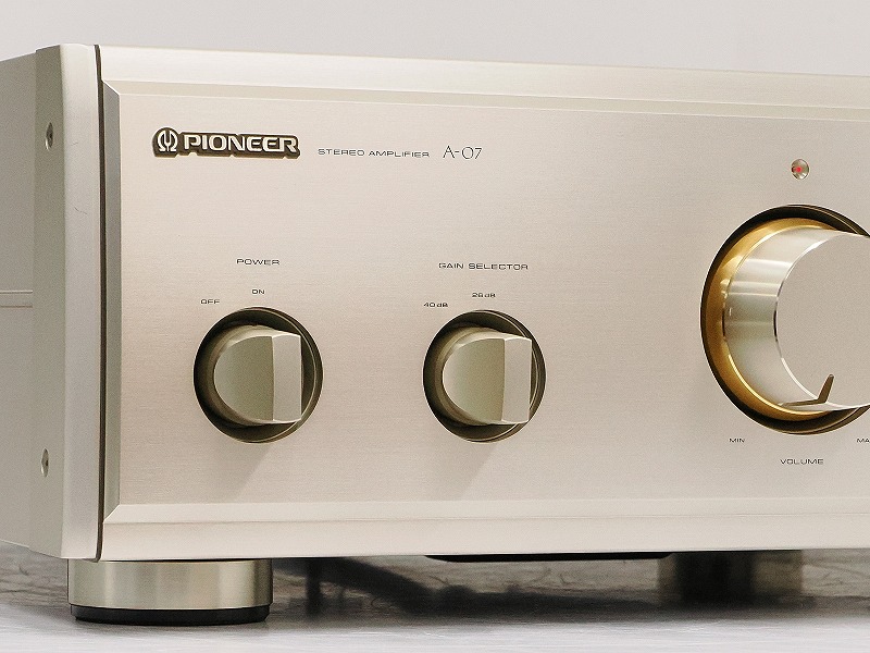日本代購代標第一品牌【樂淘letao】－ Pioneer A-07 プリメインアンプ パイオニア 元箱付 026680002Jm