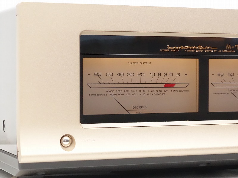 日本代購代標第一品牌【樂淘letao】－ LUXMAN M-7 パワーアンプ M7 ラックスマン 元箱付 025798005m