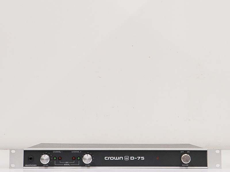 日本代購代標第一品牌【樂淘letao】－ CROWN D-75 IOC パワーアンプ D75 クラウン 026542010
