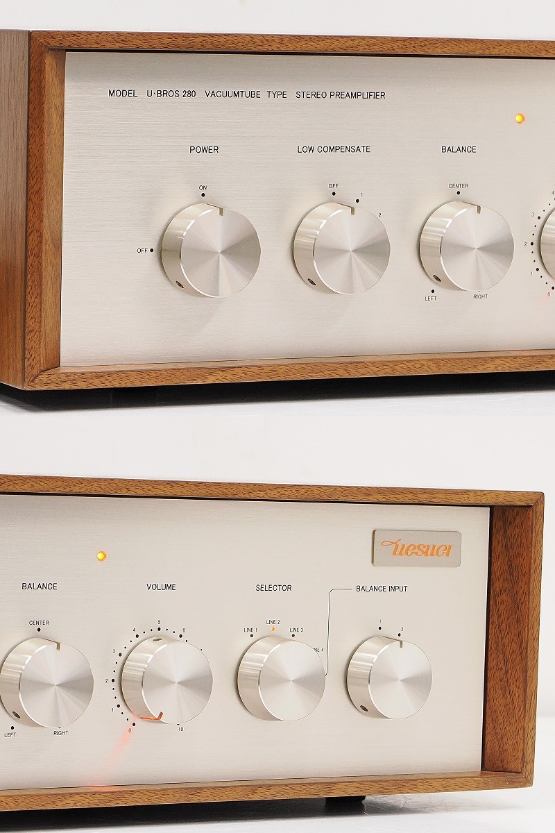日本代購代標第一品牌【樂淘letao】－ UESUGI U・BROS-280/U・BROS-280RM 真空管 プリアンプ ウエスギ 上杉研究所 026719003