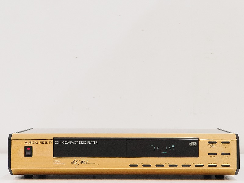 日本代購代標第一品牌【樂淘letao】－ MUSICAL FIDELITY CD1 10th Anniversary Gold CDプレーヤー ...