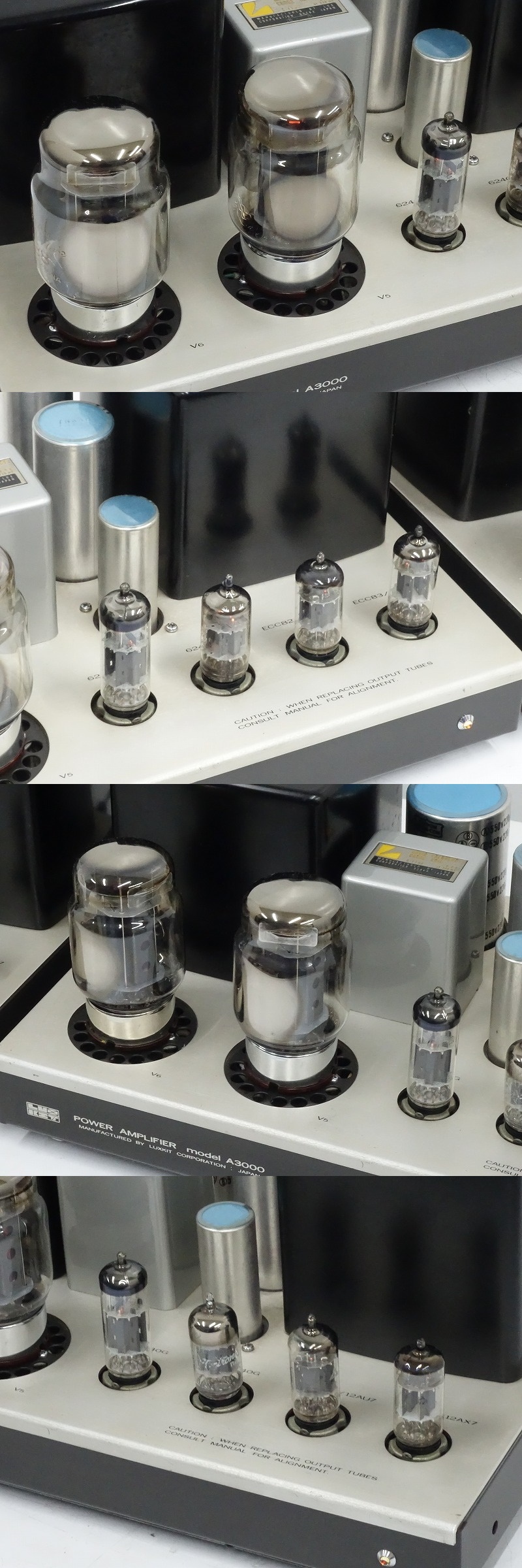 Yahoo!オークション - LUXKIT A3000/KT88 真空管 モノラルパワーアン...