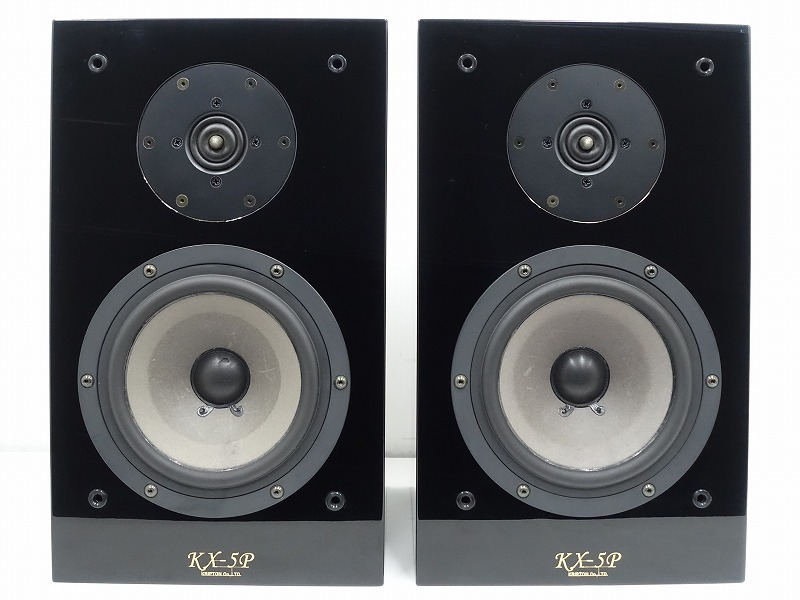 日本代購代標第一品牌【樂淘letao】－ KRIPTON KX-5P ハイレゾ対応 スピーカーペア ピアノブラック クリプトン 025594001J
