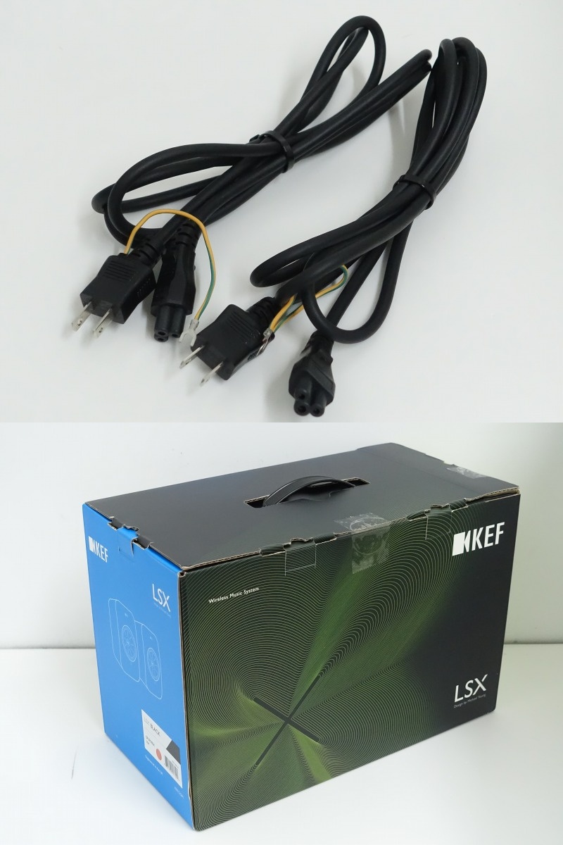日本代購代標第一品牌【樂淘letao】－ KEF LSX ハイレゾ対応 Bluetooth搭載 ワイヤレススピーカーペア 元箱付 027745006m