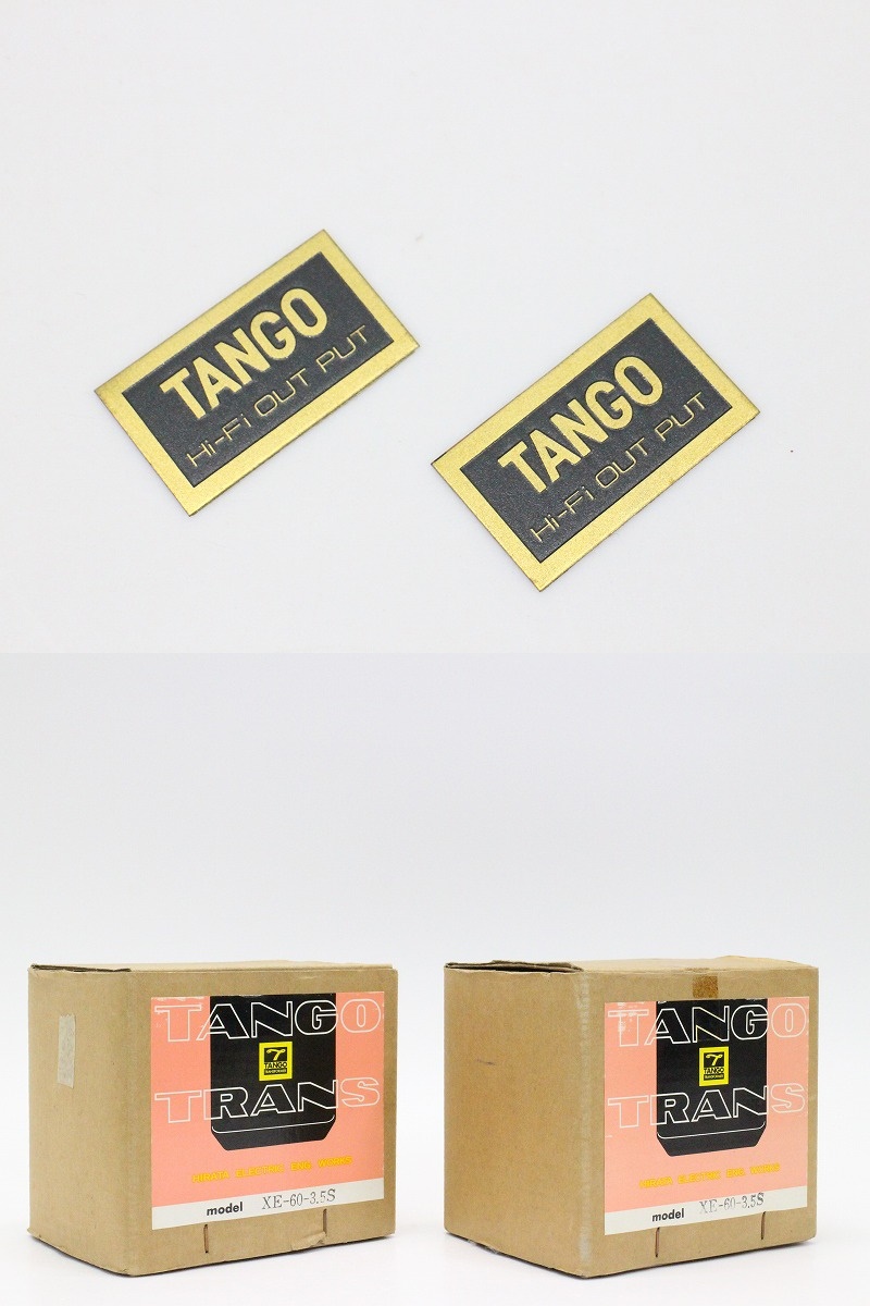 【樂淘letao】日本代購代標第一品牌－ 【未使用】TANGO XE-60-3.5S 出力トランス 2個 タンゴ 元箱付 028447031m