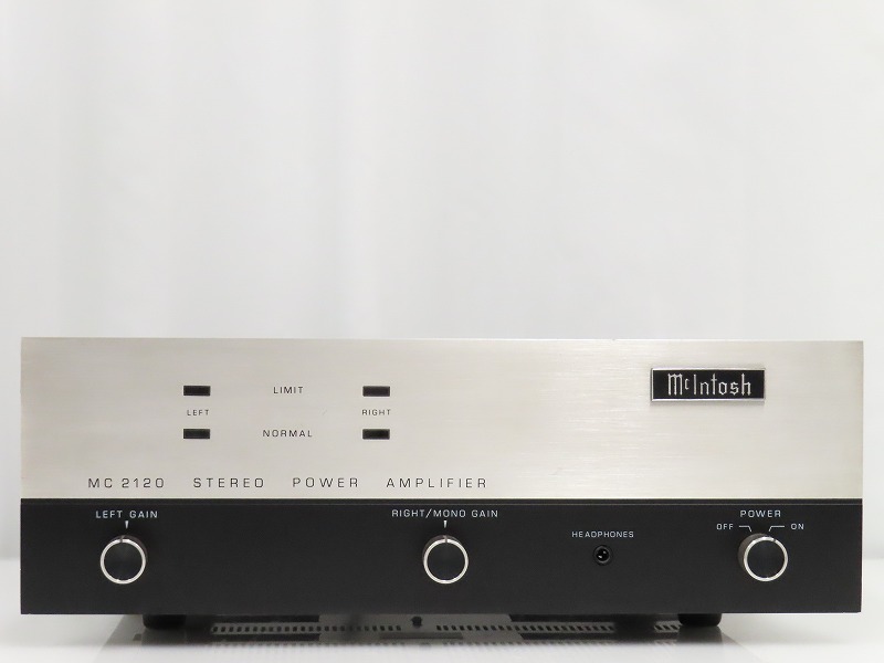 日本代購代標第一品牌【樂淘letao】－ McIntosh MC2120 パワーアンプ マッキントッシュ 正規品 027449003