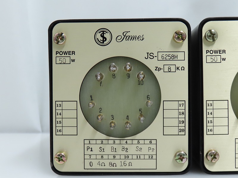 日本代購代標第一品牌【樂淘letao】－ 【未使用】James JS-6258H 出力トランスペア ジェームス 元箱付 250220011m