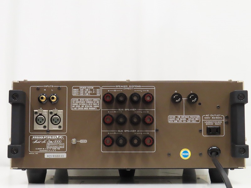 日本代購代標第一品牌【樂淘letao】－ marantz SM1000 パワーアンプ SM-1000 マランツ 027268003WJ