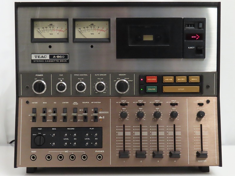 【樂淘letao】日本代購代標第一品牌－ TEAC A-860 カセットデッキ ティアック 028706002J