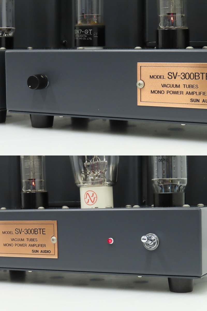 【樂淘letao】日本代購代標第一品牌－ SUN AUDIO SV-300BTE/300B 真空管 モノラルパワーアンプペア サンオーディオ ...
