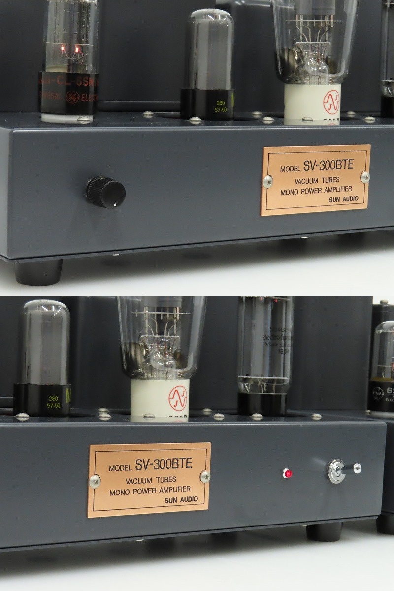 【樂淘letao】日本代購代標第一品牌－ SUN AUDIO SV-300BTE/300B 真空管 モノラルパワーアンプペア サンオーディオ ...