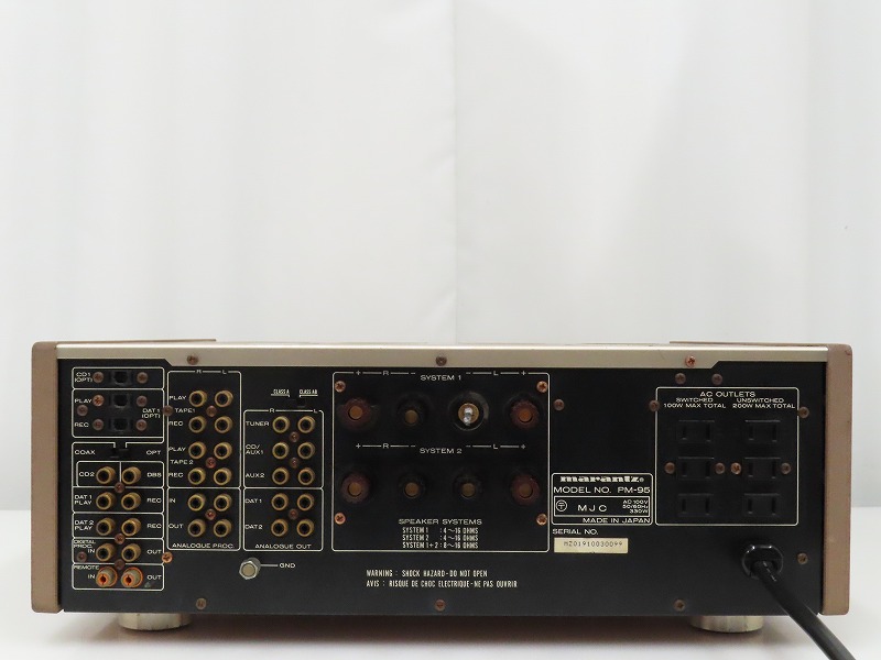 【樂淘letao】日本代購代標第一品牌－ marantz PM-95 プリメインアンプ マランツ 030258006